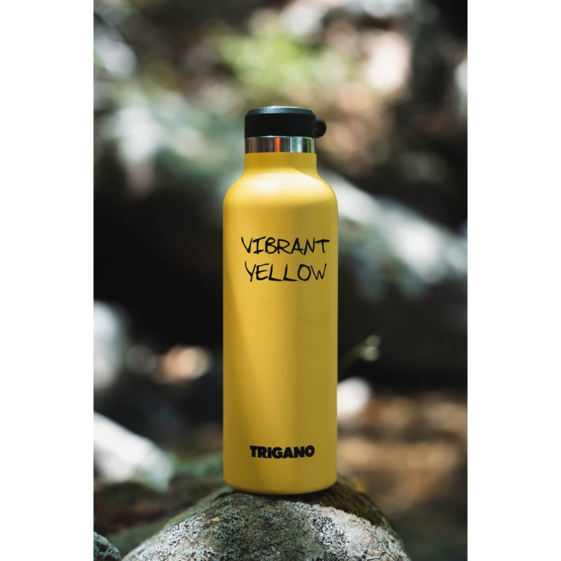 Flask Yellow stainless steel